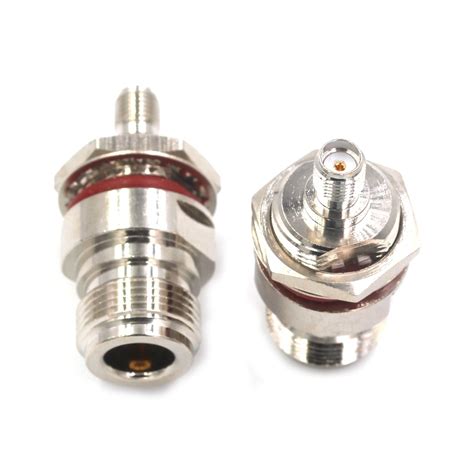 Sma Bulkhead And Flange Connectors Length Panel Fit Ip Seal