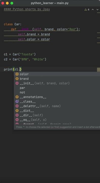 Class Initialisation With Default Values In Python Has Never Been Easier Before This Video