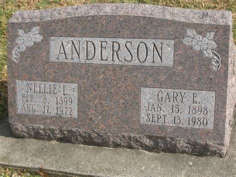 Gary Eugene Anderson 1898 1980 Find A Grave Memorial