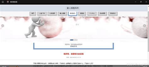基于ssm vue爱心捐赠系统 开题报告 程序 论文 java csdn博客