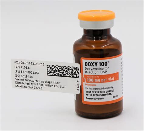 Dailymed Doxy 100 Tm Doxycycline Injection Powder Lyophilized For