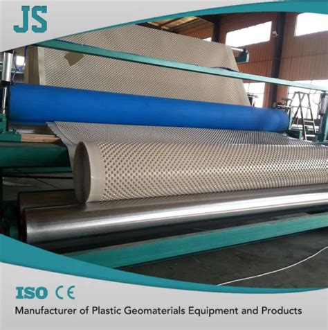 2m Plastic Cuspated Water Drain Sheet Machine Dimpled Membrane