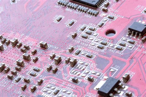 Microchip Of The Electronic Control Unit Cpu Chipset On Printed
