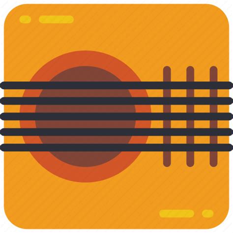 Guitar Instruments Music Strings Icon