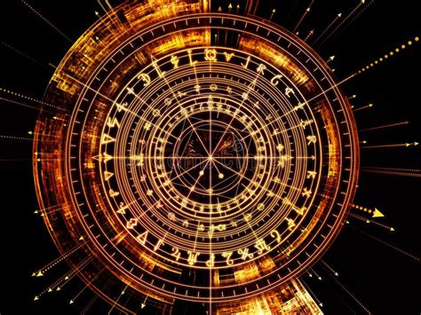 Virtual Symbology Stock Illustration Illustration Of Center 114498106