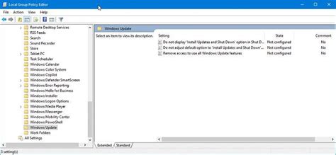 Windows Updates And Group Policy Issue Solved Windows 10 Forums