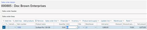 8 Additional Discount Sales Order Dynamics 365 Ellipse Solutions