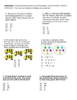 Review Of Single Digit Division By TheTeachTechie TpT