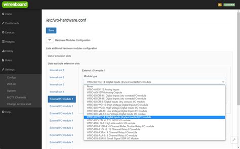 Файл Adding External Modules png Wiren Board