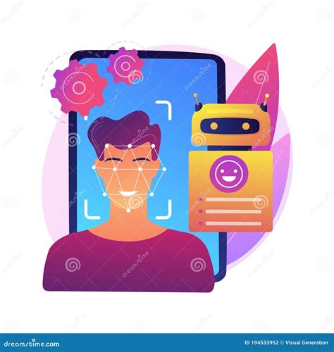 Affective Computing Abstract Concept Vector Illustration Stock Vector Illustration Of