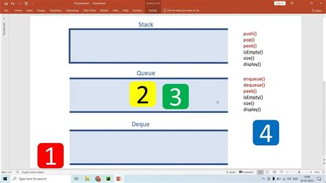 Implementation Of Queue And Dequeue Using Python Youtube