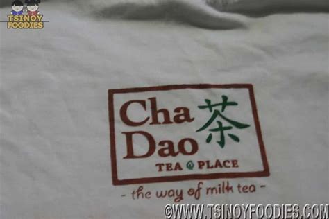 Cha Dao Tea Place Black Milk Tea Tsinoy Foodies