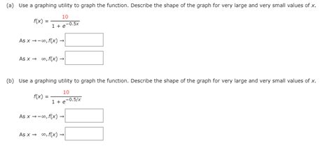 Solved A Use A Graphing Utility To Graph The Function Chegg