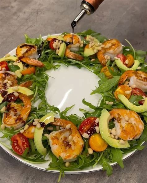 ПРАВИЛЬНОЕ ПИТАНИЕ 💚 On Instagram 1️⃣ Салат с креветками 🦐 ️креветки 150гр ️руккола 100гр