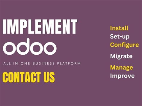 odoo erp implemented for your business upwork