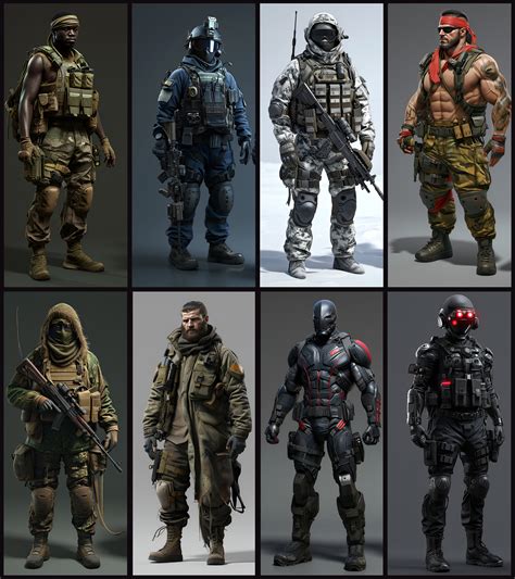 Artstation Military Forces Of The World Reference Pack Game Assets