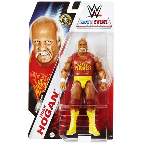 Hulk Hogan Wwe Main Event 148 Mattel Wwe Toy Wrestling Action Figure