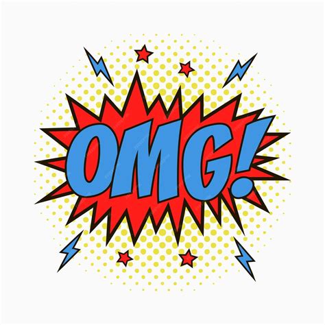 Premium Vector | Comic speech bubbles with emotions omg cartoon sketch of dialog effects in pop ...
