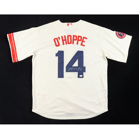 Logan Ohoppe Signed Jersey Jsa Pristine Auction