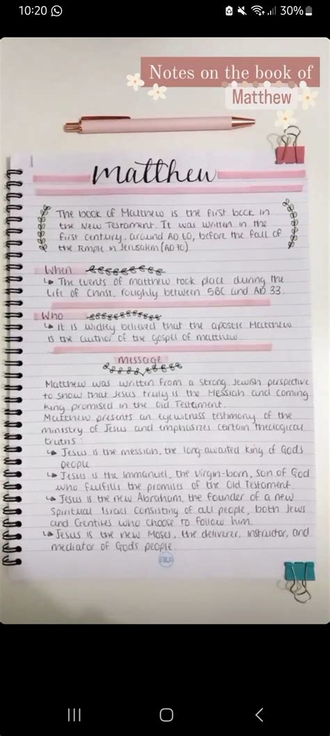 Book Of Matthew Artofit