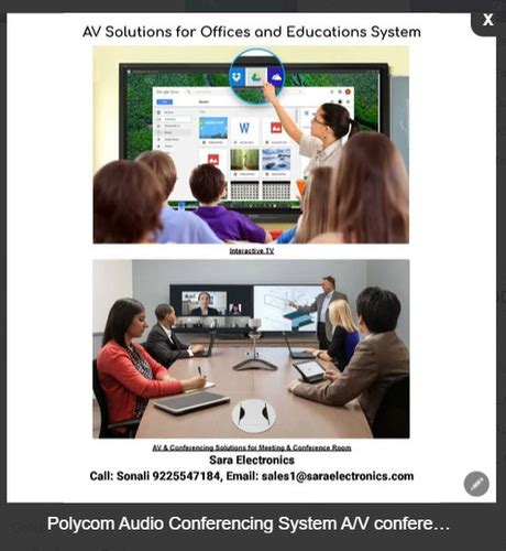 Polycom Video Conferencing System Full Hd Video And High Quality Audio