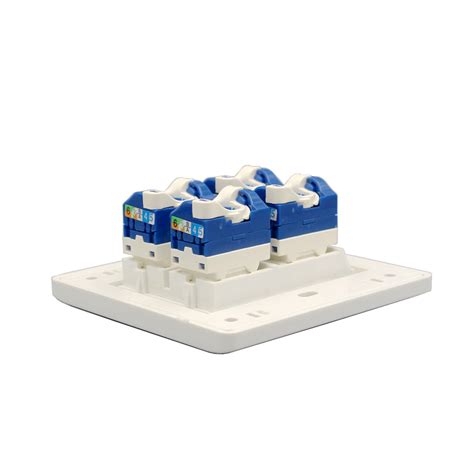 Conector Ethernet Para Ordenador Cat 6 Rj45 Panel Grandado