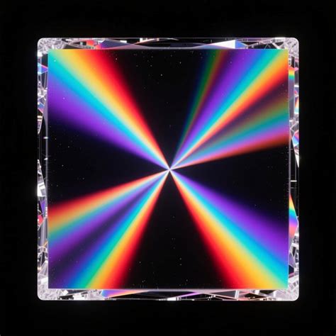 Free Prismatic Light Diffraction Image Rainbow Prism Diffraction