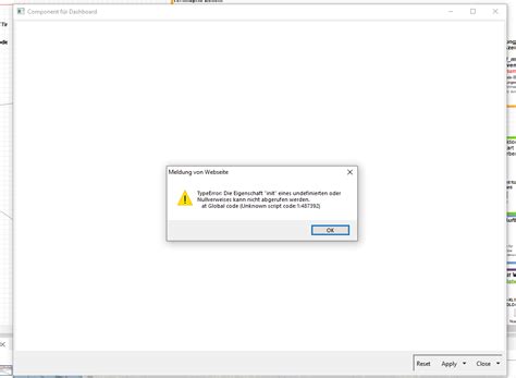 Error Message When Executing A Component For A Dashboard Knime
