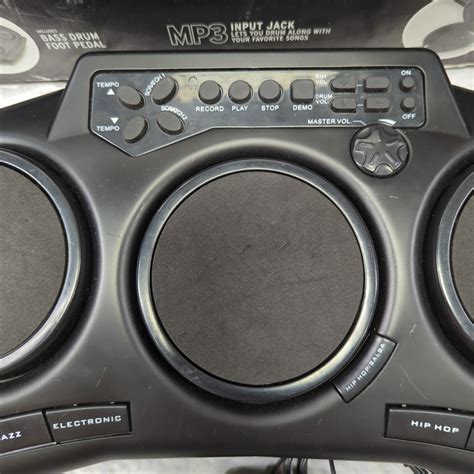 First Act Electronic 5 Pad Digital Drum Set With Bass Drum Evolution Music