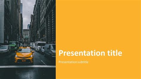 Transportation Powerpoint Templates