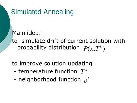 Ppt Stochastic Approximation And Simulated Annealing Powerpoint