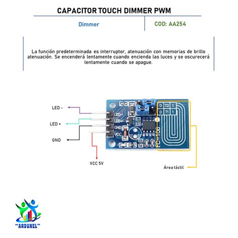 Capacitor Touch Dimmer Pwm