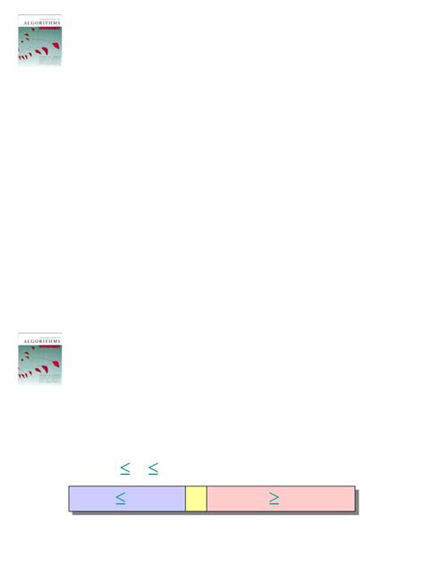 Quicksort Cormen Algorithms Slides Pdf Applied Mathematics Algorithms