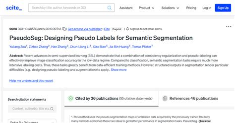 Pseudoseg Designing Pseudo Labels For Semantic Segmentation