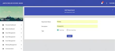 How To Add Department Ktchost