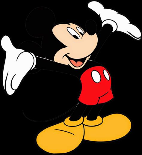 Mickey Mouse Classic Pose Png Image
