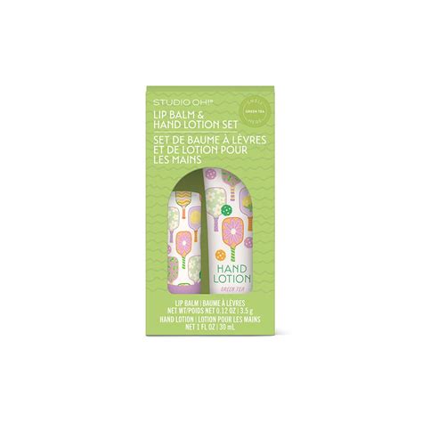 Pickleball Rally Lip Balm And Hand Lotion Set Vogue Villa