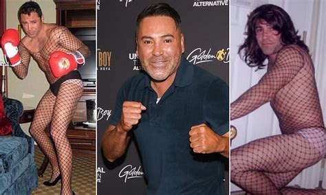 Oscar De La Hoya Addresses Infamous Photos Of His Crossdressing In