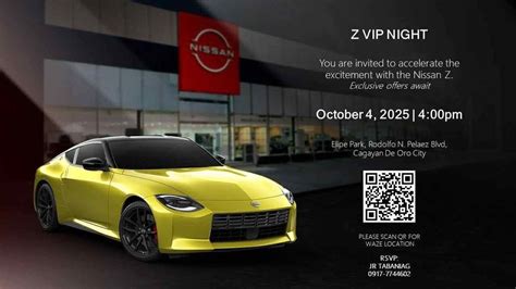 Nizzan Z Test Drive Event Barangay 20 Cagayan De Oro City 4 October 2025