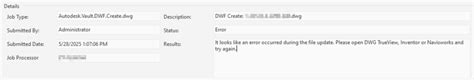 “这看起来像是一个错误请打开 Dwg Trueview、inventor 或 Navisworks，然后重试。“ 当生成
