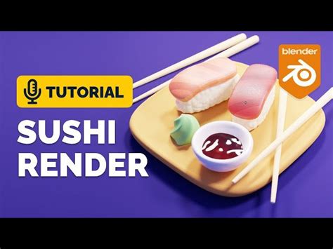 Free Video Blender Beginner Sushi Tutorial From Polygon Runway Class Central
