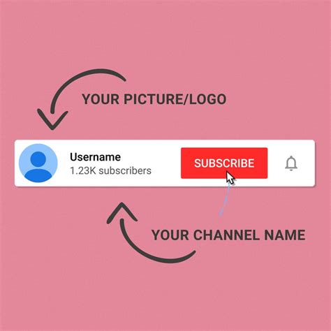 Custom Animated Youtube Subscribe Button Overlay For Intro Videos Etsy