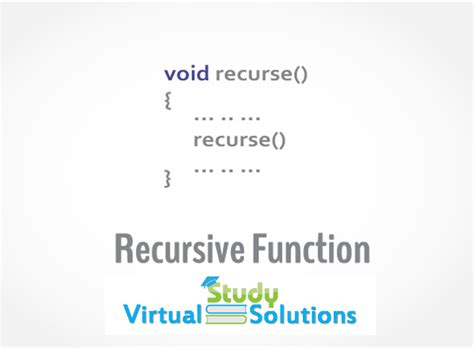 What Is Recursive Function In C With Examples Virtual Study Solutions