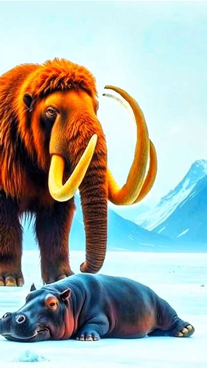 Mammoth Vs T Rex Vs Wild Animals Lion And Tiger Ultimate Battle