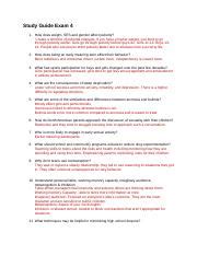 Psychology Exam 4 STudy Guide Docx Study Guide Exam 4 1 How Does Weight SES And Gender Affect