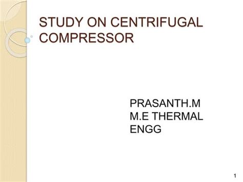 Fundamentals Of Centrifugal Compressor Head Revised Pdf