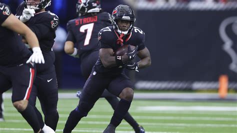 Houston Texans Running Back Woody Marks Not Expected To Play In Week 16
