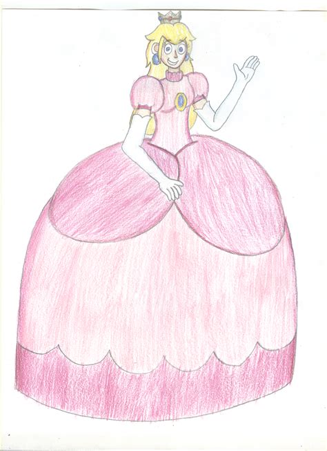 Princess Peach Toadstool Ver 2 By Trainsandcartoons On Deviantart