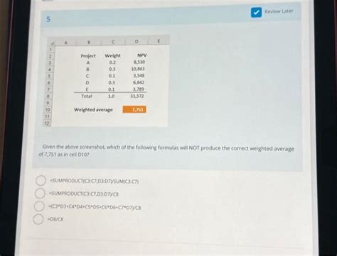 solved given the above screenshot which of the following