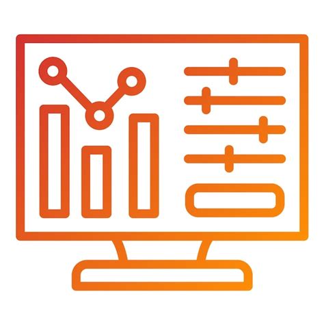 Premium Vector Vector Design Monitor System Icon Style
